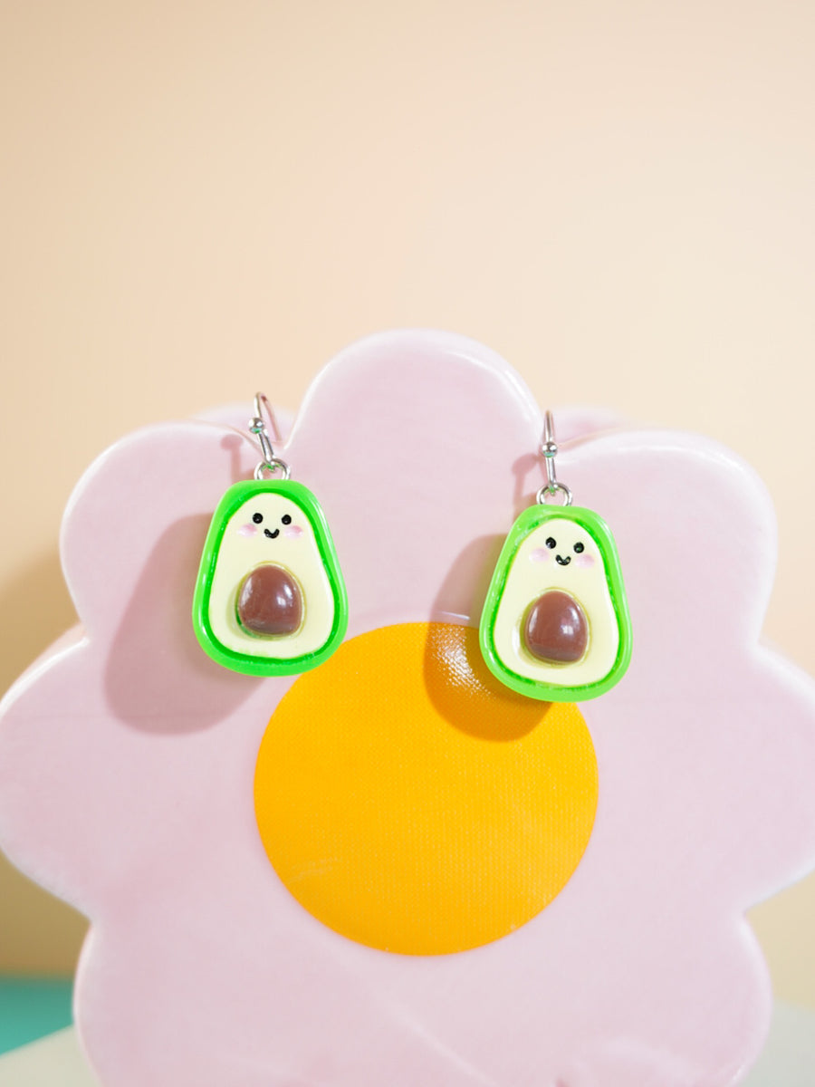 Avocado Hook Drop Earrings – FunkyPinky